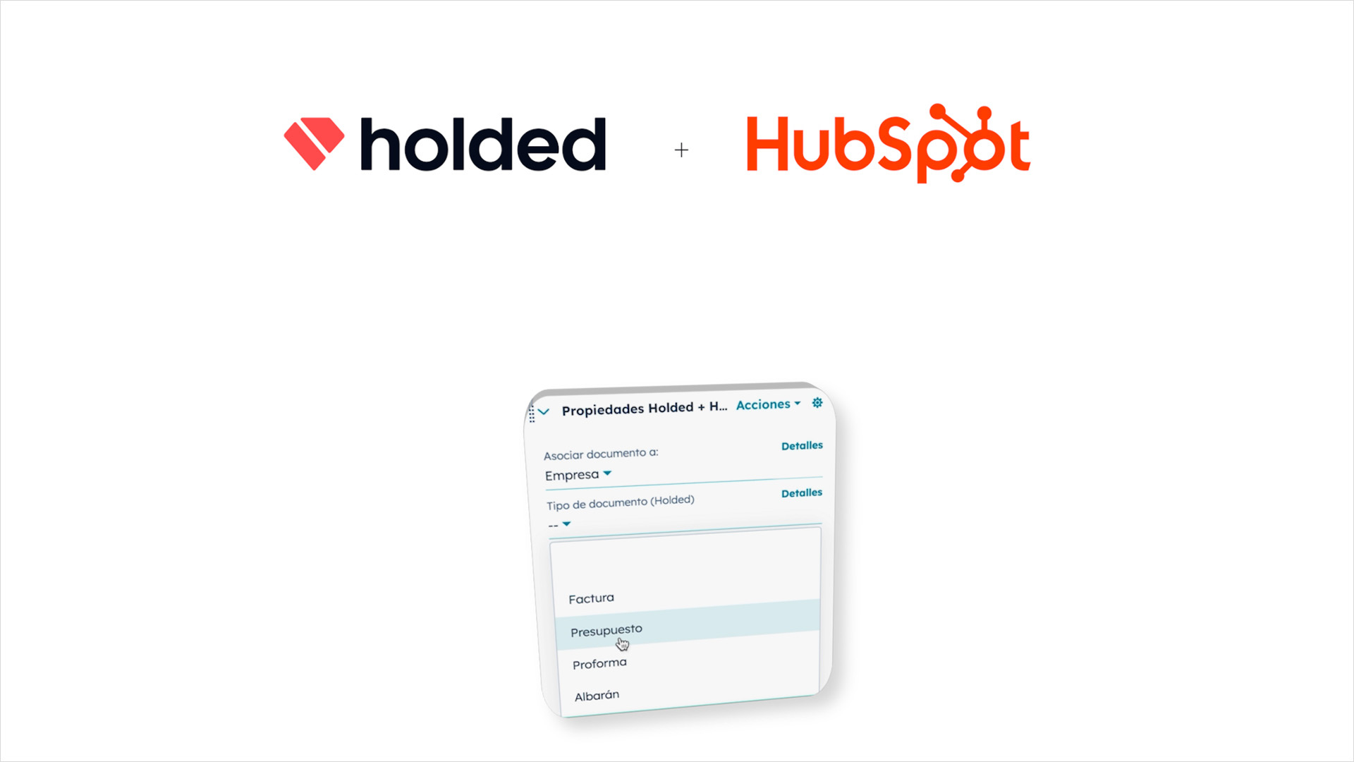Webinar de la integración Holded HubSpot